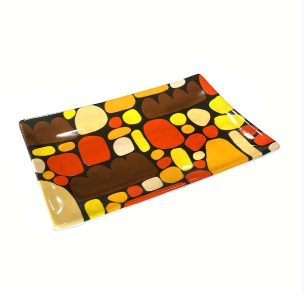Puli Puli Cake Plate - Ikuntji Artists Aboriginal Corporation